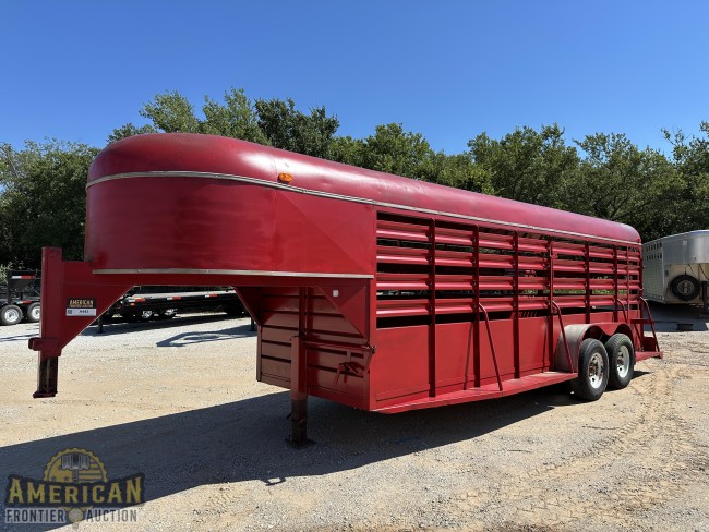 HALE Gooseneck Stock Trailer - 20 Foot | August 26th - Equipment ...